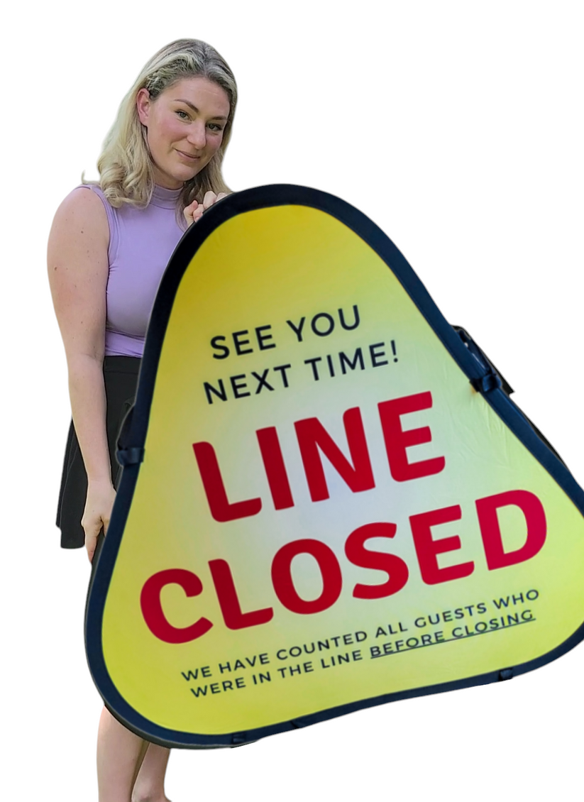The Line Sign – Rosie's Industry Innovations